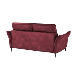 Hukla Sofa 2 5-sitzig Solea rot Ma&szlig;e (cm): B: 196 T: 95.0 &raquo; M&ouml;bel Kraft