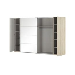 M&ouml;bel Kraft Dreh-/ Schwebet&uuml;renschrank holzfarben Ma&szlig;e (cm): B: 272 H: 208 T: 65.0 &raquo; M&ouml;bel Kraft