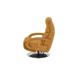 Hukla Leder-Relaxsessel Florian orange Ma&szlig;e (cm): B: 73 H: 102 T: 91.0 &raquo; M&ouml;bel Kraft