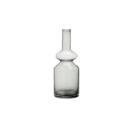HOME STORY Vase mit Aufsatz grau Glas Ma&szlig;e (cm): B: 13 H: 42 &raquo; M&ouml;bel Kraft