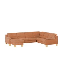 Kollektion Kraft Wohnlandschaft aus Mikrofaser Hanna orange Ma&szlig;e (cm): B: 322 H: 84 T: 264.0 &raquo; M&ouml;bel Kraft