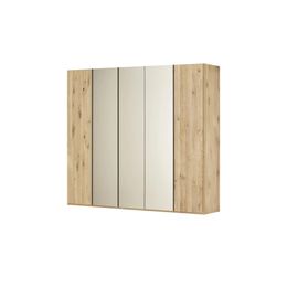 Möbel Kraft Drehtürenschrank 5-türig holzfarben Maße (cm): B: 249,6 H: 222,3 T: 57.0 » Möbel Kraft