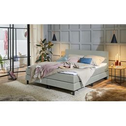 M&ouml;bel Kraft Boxspringbett grau Ma&szlig;e (cm): B: 140 H: 91 &raquo; M&ouml;bel Kraft