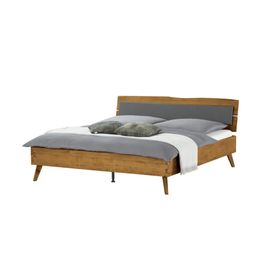 Hasena Massivholzbett holzfarben Ma&szlig;e (cm): B: 208 H: 91 &raquo; M&ouml;bel Kraft