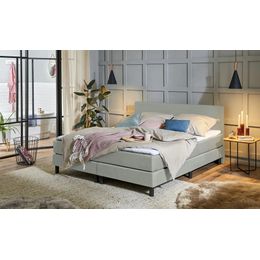 M&ouml;bel Kraft Boxspringbett grau Ma&szlig;e (cm): B: 180 H: 91 &raquo; M&ouml;bel Kraft