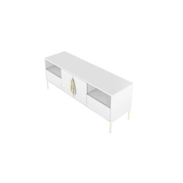 M&ouml;bel Kraft Lowboard wei&szlig; Ma&szlig;e (cm): B: 138 H: 60 &raquo; M&ouml;bel Kraft
