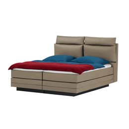 M&ouml;bel Kraft Motor-Boxspringbett braun Ma&szlig;e (cm): B: 140 H: 118 &raquo; M&ouml;bel Kraft