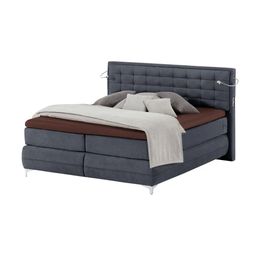 Musterring Boxspringbett Dubai blau Ma&szlig;e (cm): B: 217 H: 124 &raquo; M&ouml;bel Kraft