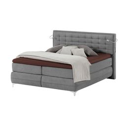 Musterring Boxspringbett Dubai grau Ma&szlig;e (cm): B: 177 H: 124 &raquo; M&ouml;bel Kraft
