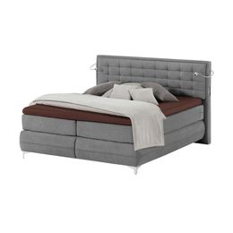 Musterring Boxspringbett Dubai grau Ma&szlig;e (cm): B: 197 H: 124 &raquo; M&ouml;bel Kraft