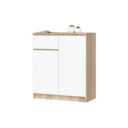 M&ouml;bel Kraft Highboard mehrfarbig Ma&szlig;e (cm): B: 80 H: 99 &raquo; M&ouml;bel Kraft