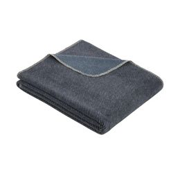 s.Oliver Wohndecke Jacquard blau Baumwollmischgewebe Ma&szlig;e (cm): B: 150 &raquo; M&ouml;bel Kraft