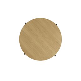 M&ouml;bel Kraft Couchtisch Antioco holzfarben Ma&szlig;e (cm): H: 45 &Oslash;: 80.0 &raquo; M&ouml;bel Kraft