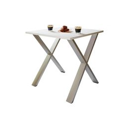 M&ouml;bel Kraft Esstisch wei&szlig; Ma&szlig;e (cm): B: 80 H: 76 &raquo; M&ouml;bel Kraft