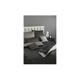 JOOP! Mako Satin Bettw&auml;sche Cornflower Double schwarz Ma&szlig;e (cm): B: 135 &raquo; M&ouml;bel Kraft
