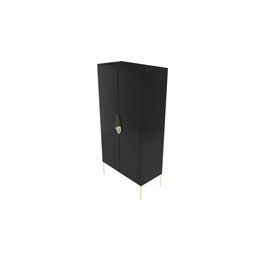 M&ouml;bel Kraft Highboard schwarz Ma&szlig;e (cm): B: 80 H: 160 &raquo; M&ouml;bel Kraft