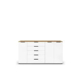 M&ouml;bel Kraft Sideboard Flipp holzfarben Ma&szlig;e (cm): B: 199 H: 100 &raquo; M&ouml;bel Kraft