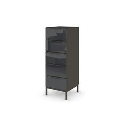 M&ouml;bel Kraft Kommode schwarz Ma&szlig;e (cm): B: 40 H: 110 &raquo; M&ouml;bel Kraft