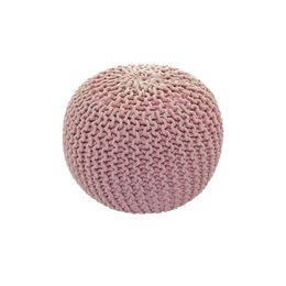 CS Schmal como Strickpouf rosa/pink Maße (cm): H: 38 Ø: 50.0 » Möbel Kraft