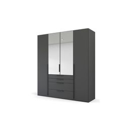 M&ouml;bel Kraft Dreht&uuml;renschrank Port Talbot schwarz Ma&szlig;e (cm): B: 201 H: 223 &raquo; M&ouml;bel Kraft
