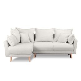 KONSIMO Ecksofa Belmos wei&szlig; Ma&szlig;e (cm): B: 234 H: 100 &raquo; M&ouml;bel Kraft