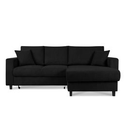 KONSIMO Ecksofa Egret schwarz Ma&szlig;e (cm): B: 234 H: 92 &raquo; M&ouml;bel Kraft