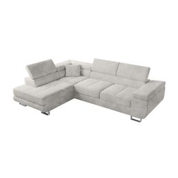 M&ouml;bel Kraft Ecksofa Anton wei&szlig; Ma&szlig;e (cm): B: 275 H: 90 &raquo; M&ouml;bel Kraft