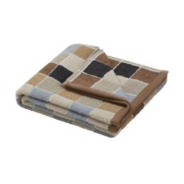 CS Schmal como Handtuch Karo braun Ma&szlig;e (cm): B: 50 &raquo; M&ouml;bel Kraft