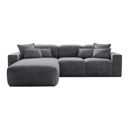 GrainGold Ecksofa Leni schwarz Ma&szlig;e (cm): B: 265 H: 74 &raquo; M&ouml;bel Kraft