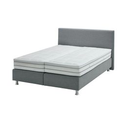 vanDoorn Boxspringbett Wendematratze - grau - Materialmix - 193 cm - 80 cm - Möbel Kraft