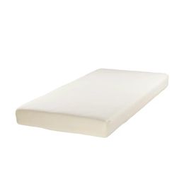 CS Schmal como Jersey-Stretch-Spannbettlaken 3700 creme Ma&szlig;e (cm): B: 90 &raquo; M&ouml;bel Kraft