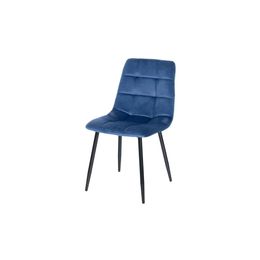 M&ouml;bel Kraft Esszimmerstuhl blau Ma&szlig;e (cm): B: 45 H: 84 &raquo; M&ouml;bel Kraft