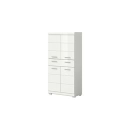 M&ouml;bel Kraft Hochschrank wei&szlig; Ma&szlig;e (cm): B: 74 H: 141 &raquo; M&ouml;bel Kraft