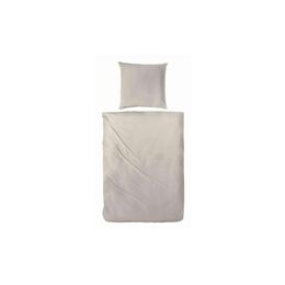 M&ouml;bel Kraft Perkal Bettw&auml;sche-Set braun Ma&szlig;e (cm): B: 155 H: 1 &raquo; M&ouml;bel Kraft