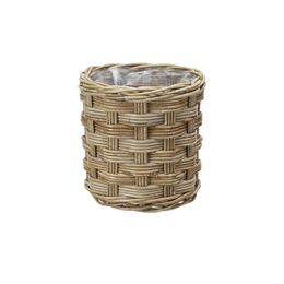 M&ouml;bel Kraft Pflanzkorb braun Rattan,Kunststoff Ma&szlig;e (cm): H: 25 &Oslash;: 24.0 &raquo; M&ouml;bel Kraft