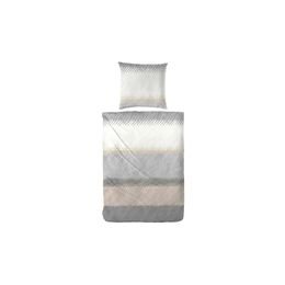 M&ouml;bel Kraft Flanell Bettw&auml;sche-Set grau Ma&szlig;e (cm): B: 135 H: 1 &raquo; M&ouml;bel Kraft