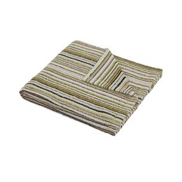 CS Schmal como Duschtuch Jacquard Streifen gelb Ma&szlig;e (cm): B: 70 &raquo; M&ouml;bel Kraft