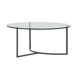 M&ouml;bel Kraft Couchtisch transparent/klar Ma&szlig;e (cm): H: 31 &Oslash;: 70.0 &raquo; M&ouml;bel Kraft