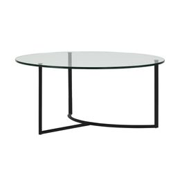 M&ouml;bel Kraft Couchtisch transparent/klar Ma&szlig;e (cm): H: 31 &Oslash;: 70.0 &raquo; M&ouml;bel Kraft