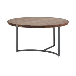 M&ouml;bel Kraft Couchtisch holzfarben Ma&szlig;e (cm): H: 37 &Oslash;: 70.0 &raquo; M&ouml;bel Kraft