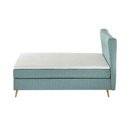 M&ouml;bel Kraft Boxspringbett blau Ma&szlig;e (cm): B: 157 H: 122 &raquo; M&ouml;bel Kraft
