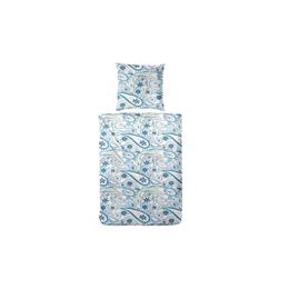 M&ouml;bel Kraft Bettw&auml;sche-Set blau Ma&szlig;e (cm): B: 155 H: 1 &raquo; M&ouml;bel Kraft