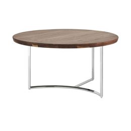 M&ouml;bel Kraft Couchtisch holzfarben Ma&szlig;e (cm): H: 37 &Oslash;: 70.0 &raquo; M&ouml;bel Kraft