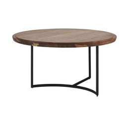 M&ouml;bel Kraft Couchtisch holzfarben Ma&szlig;e (cm): H: 42 &Oslash;: 70.0 &raquo; M&ouml;bel Kraft