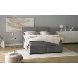 Boxi Boxspringbett mit Bettkasten Boxi Classic grau Ma&szlig;e (cm): B: 160 H: 125 &raquo; M&ouml;bel Kraft