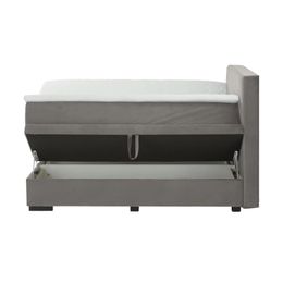 Boxi Boxspringbett mit Bettkasten Boxi Classic grau Ma&szlig;e (cm): B: 140 H: 125 &raquo; M&ouml;bel Kraft