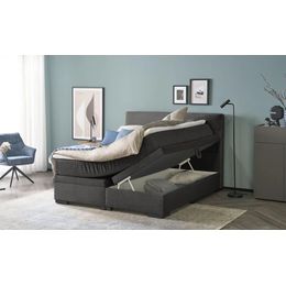 Boxi Boxspringbett mit Bettkasten Boxi Classic grau Ma&szlig;e (cm): B: 160 H: 125 &raquo; M&ouml;bel Kraft