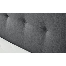 M&ouml;bel Kraft Boxspringbett grau Ma&szlig;e (cm): B: 217 H: 122 &raquo; M&ouml;bel Kraft