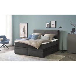 Boxi Boxspringbett mit Bettkasten Boxi Classic grau Ma&szlig;e (cm): B: 160 H: 125 &raquo; M&ouml;bel Kraft