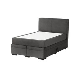 Boxi Boxspringbett mit Bettkasten Boxi Classic grau Ma&szlig;e (cm): B: 140 H: 125 &raquo; M&ouml;bel Kraft